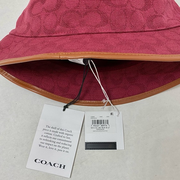 Coach | Accessories | Coach Signature Jacquard Bucket Hat | Poshmark